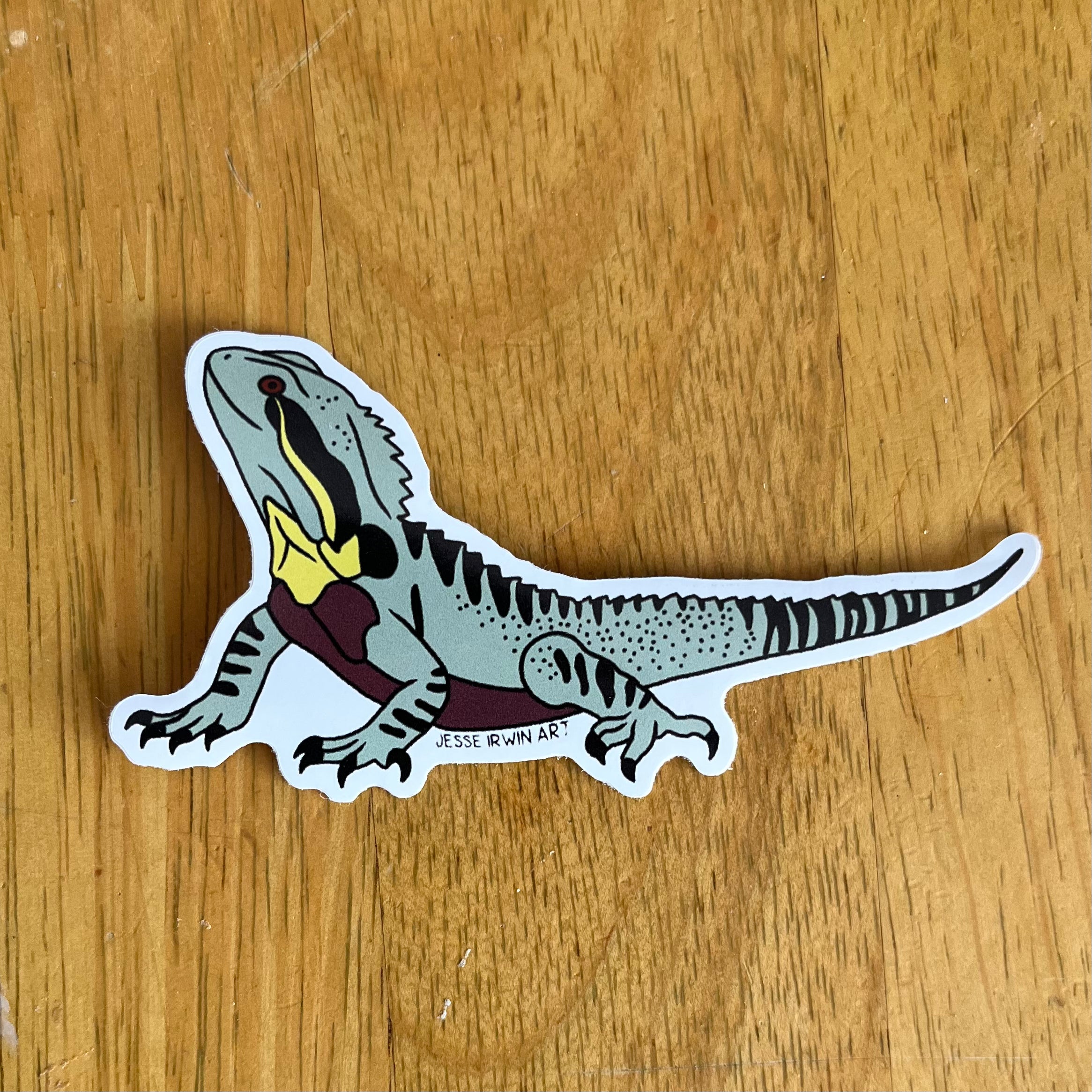 Water Dragon Sticker – Jesse Irwin Art