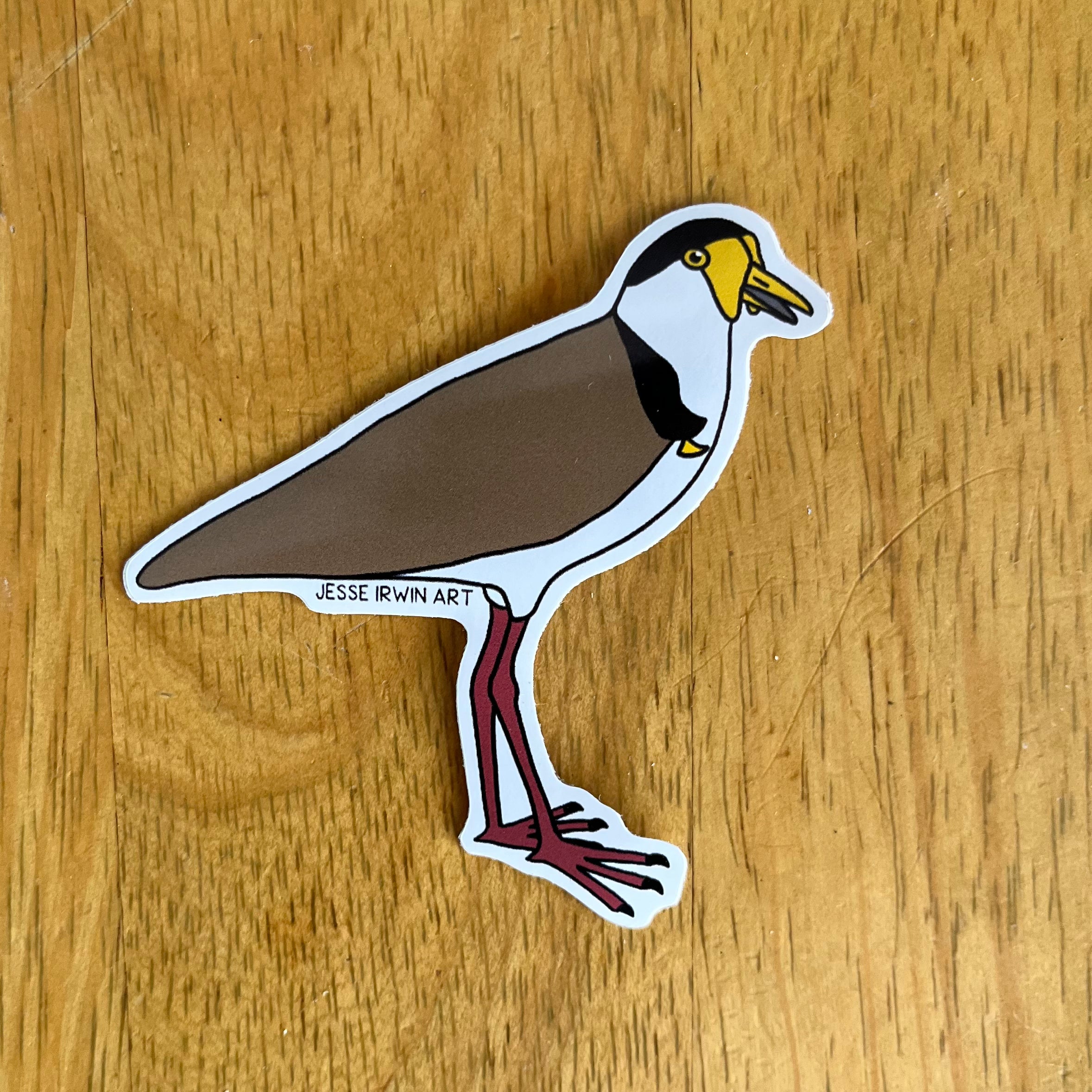 Plover Sticker – Jesse Irwin Art