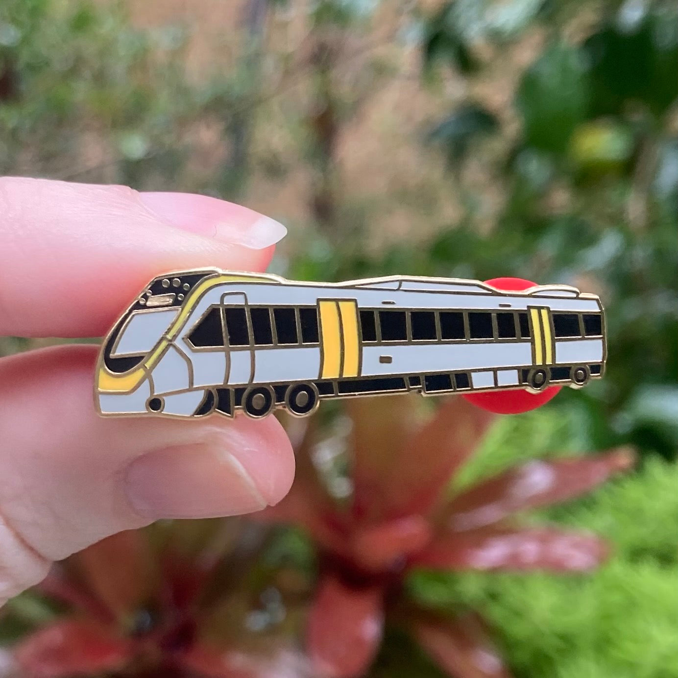 Brisbane NGR Train Hard Enamel Pin – Jesse Irwin Art